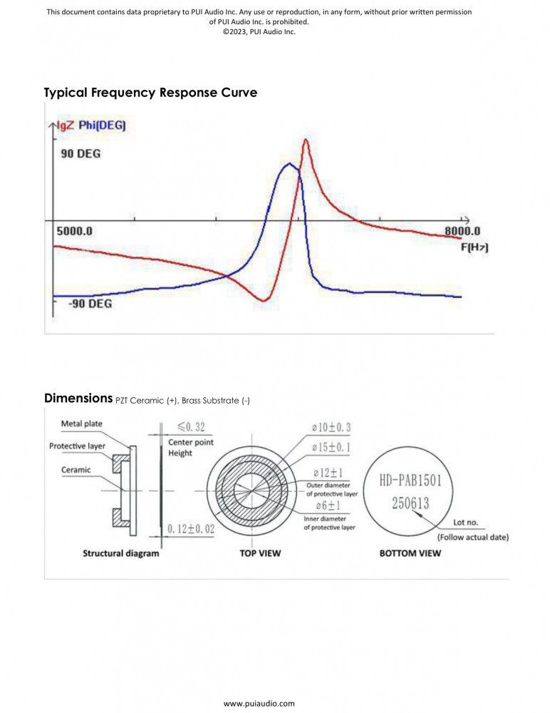 HD-PAB1501 technical document, page 3
