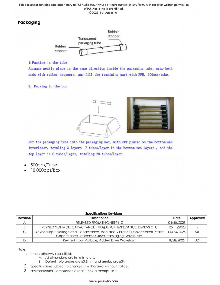 HD-PAB1501 technical document, page 5