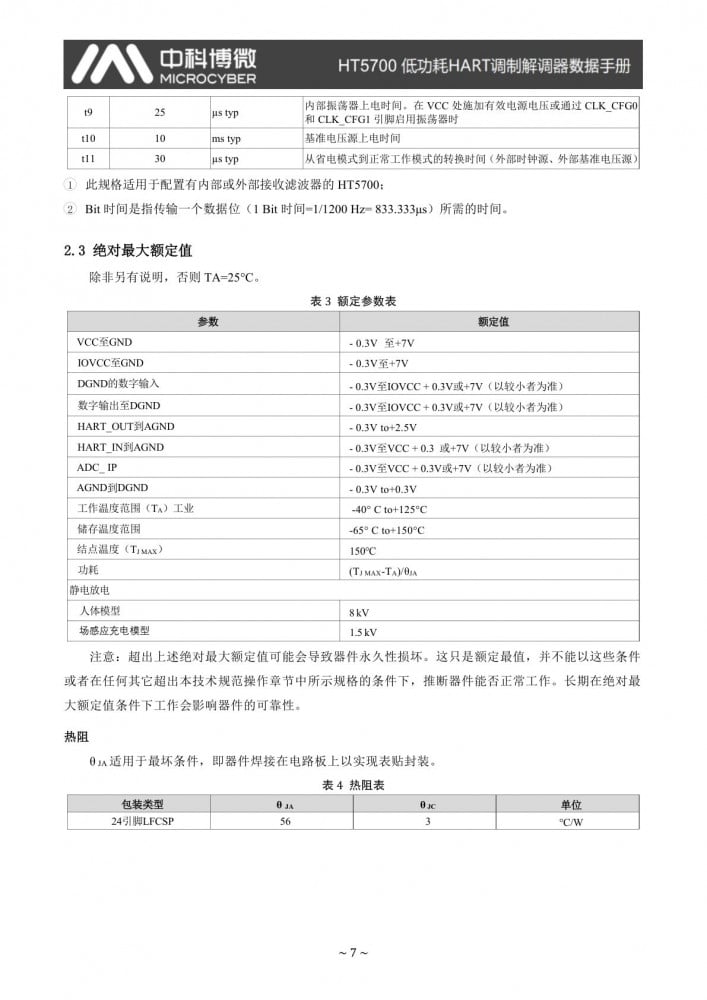HT5700 datasheet page 8