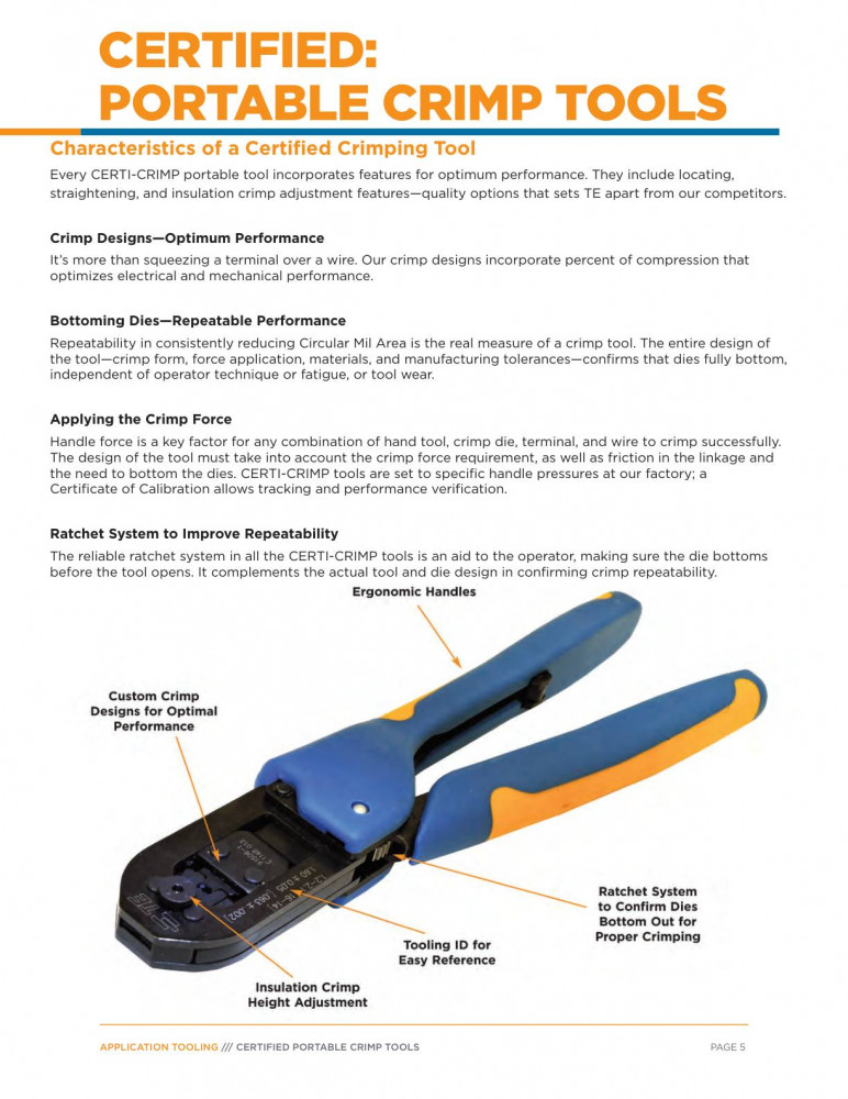 DEUTSCH tooling document page 5