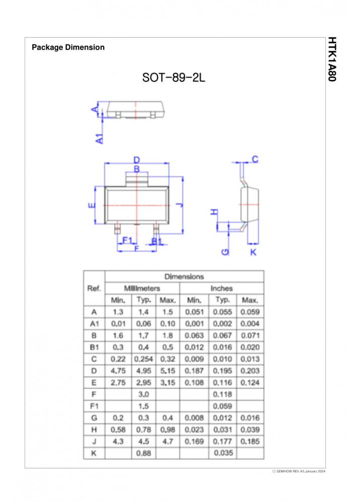 HTK1A80 datasheet page 5