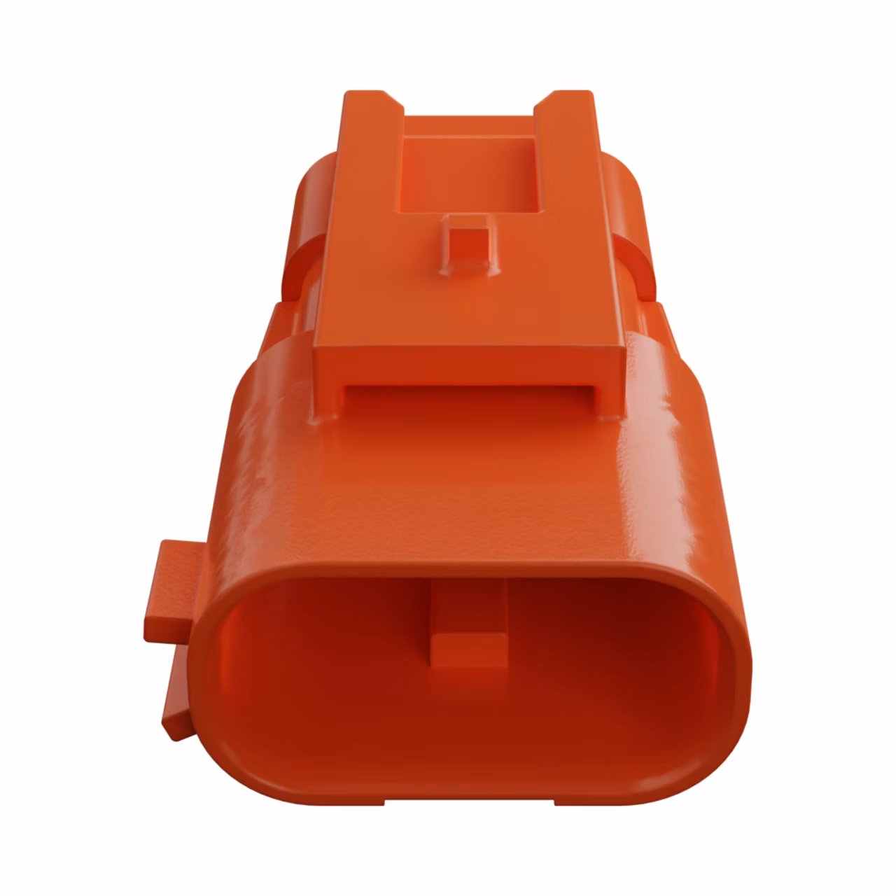 Squba Sealed Plug Assembly with Clipslot, 1.80mm Pitch, Single Row, 6 Circuits, Orange for sale