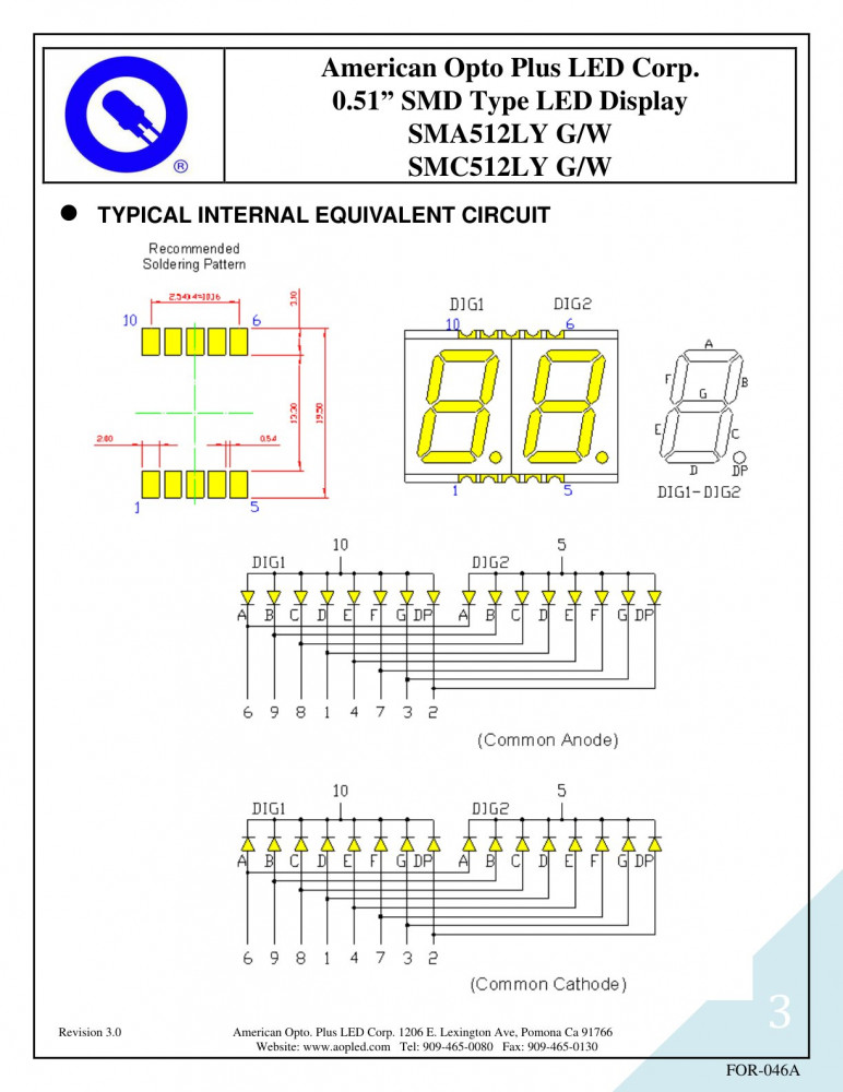 SMC512LY datasheet page 3