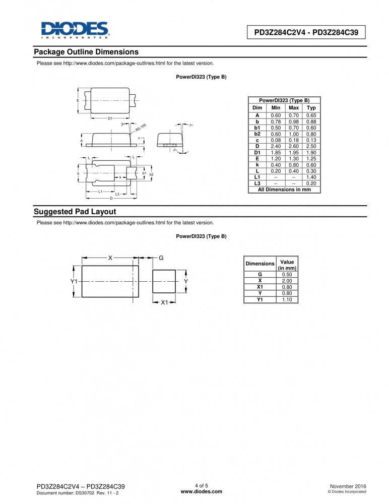 PD3Z284C18-7 datasheet page 4