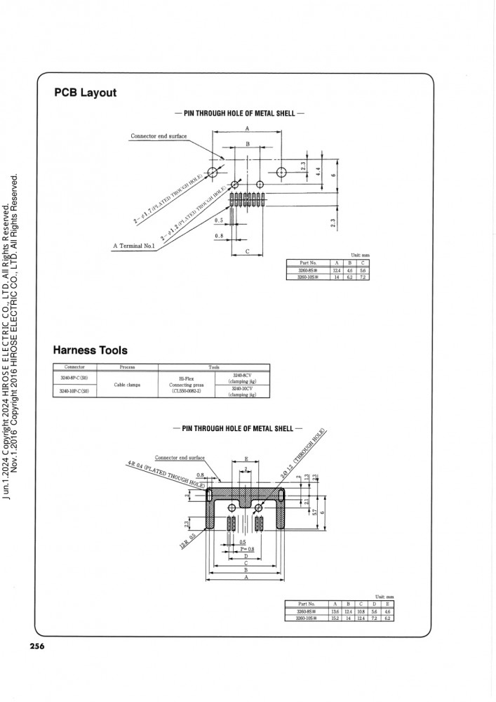 HRS 3200 Series technical document page 4