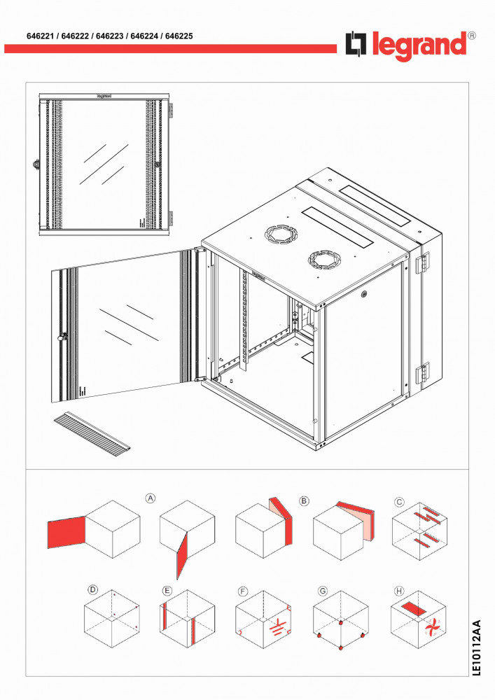 Legrand 646223 technical document page 1