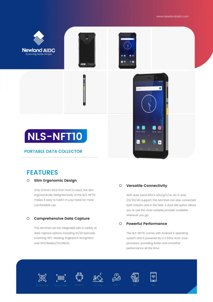 NLS-NFT10 product document page 1