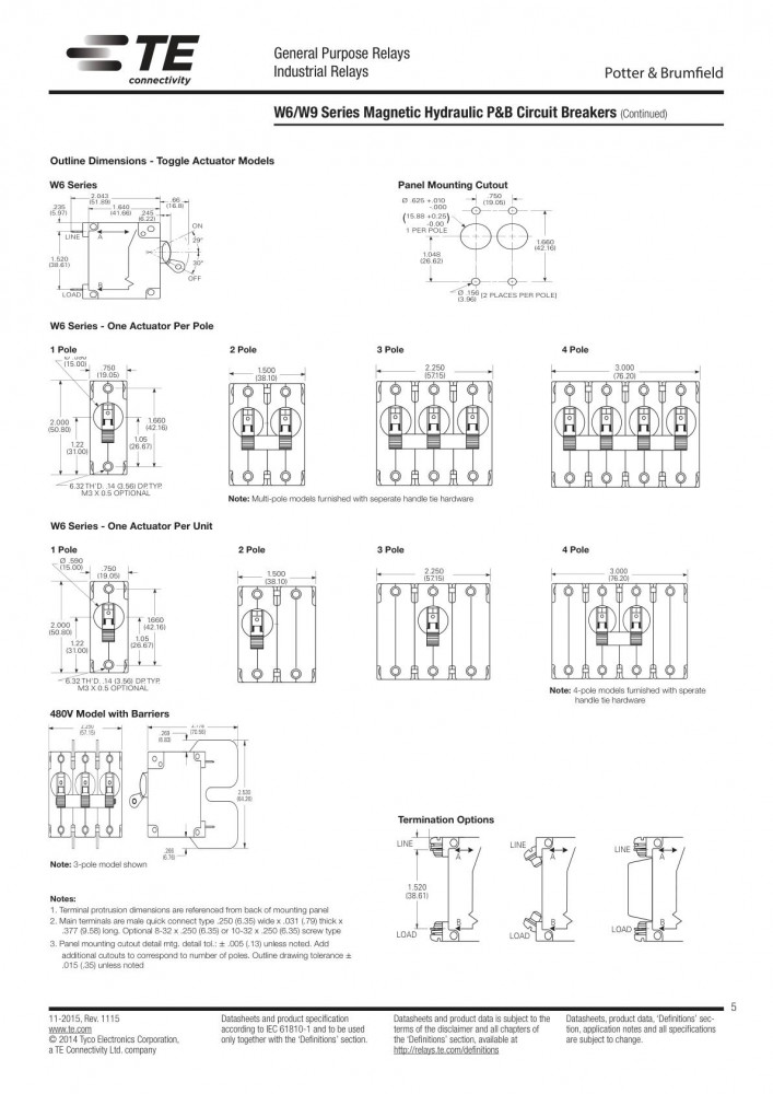 W6/W9 technical document page 5