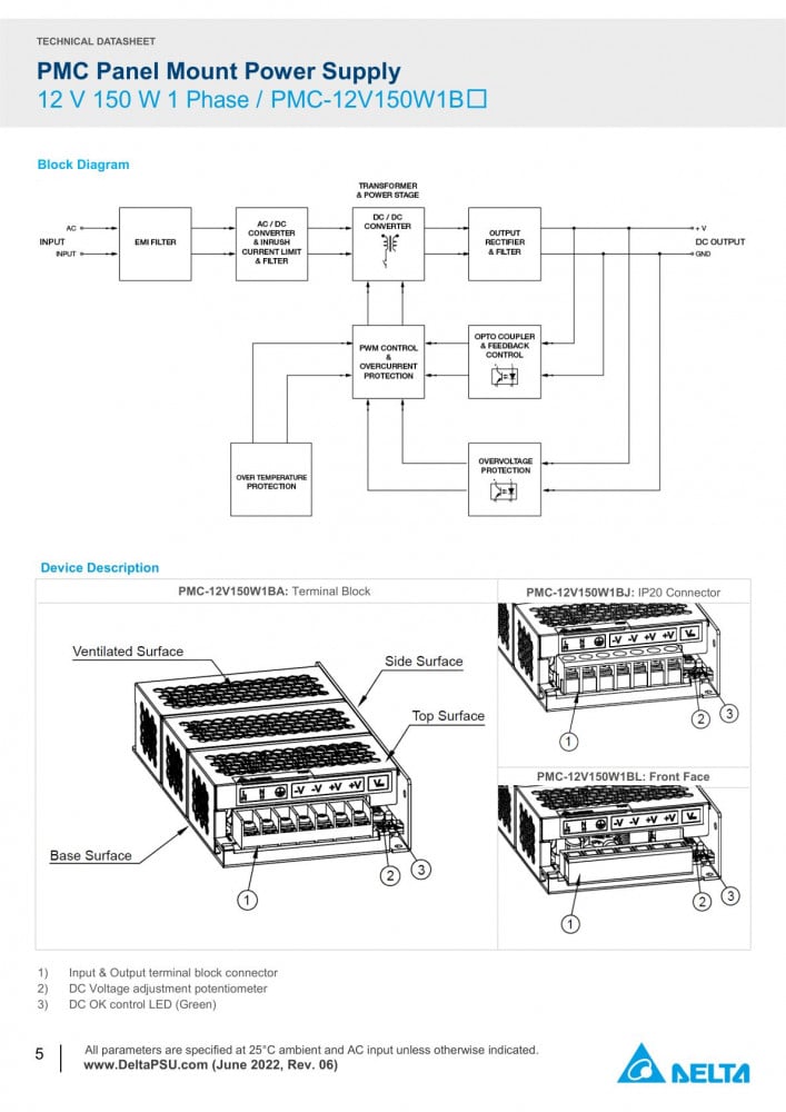 DELTA PMC datasheet page 5