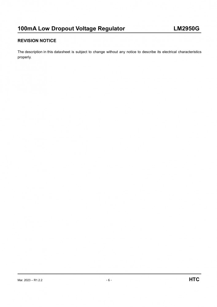 LM2950GTF5-5.0 datasheet page 6