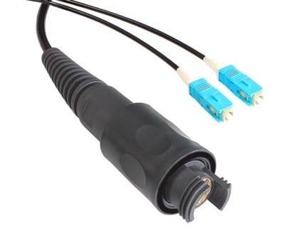Bulgin PXEB5203B050 Fiber Optic Cable