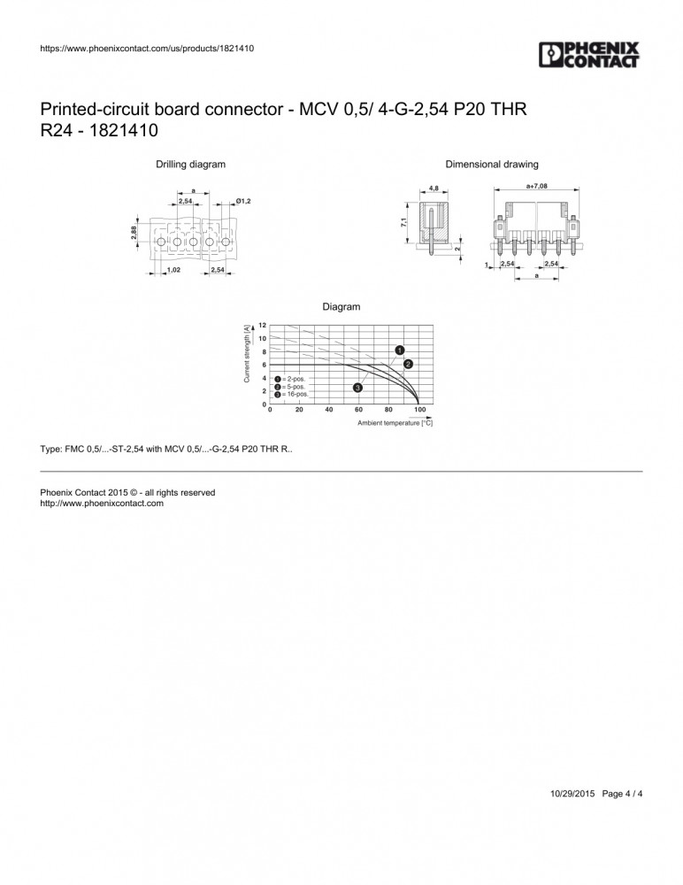 Phoenix Contact 1821410 product documentation page 4