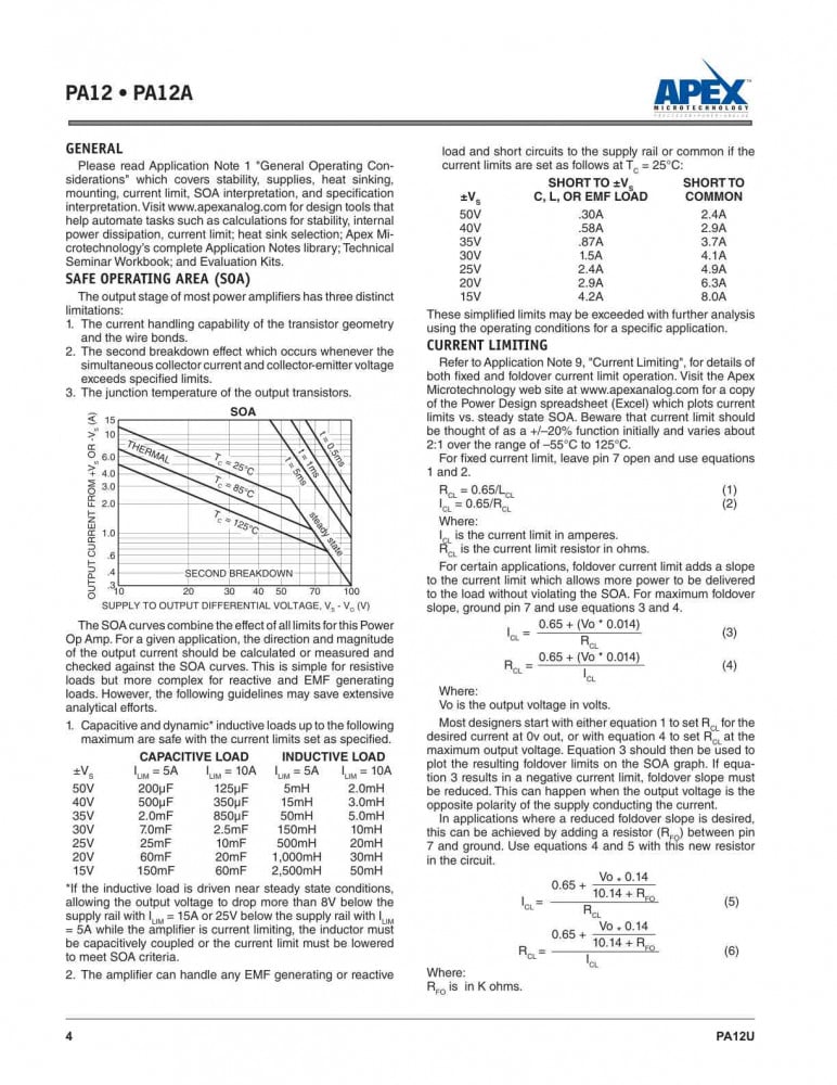 PA12M technical document page 4
