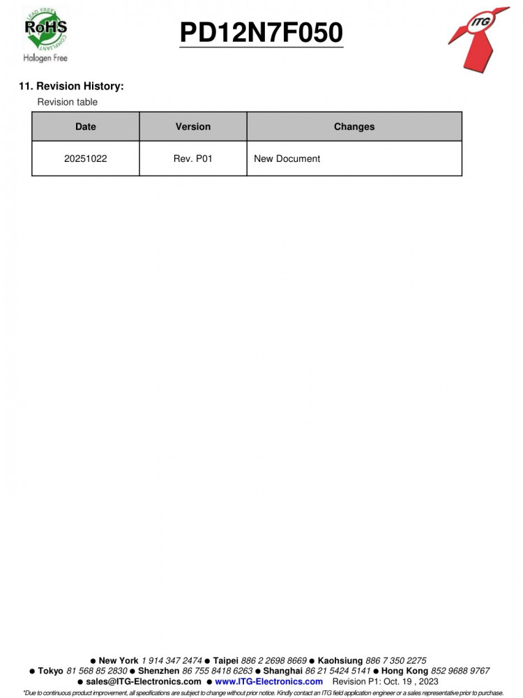 PD12N7F050 document page 5