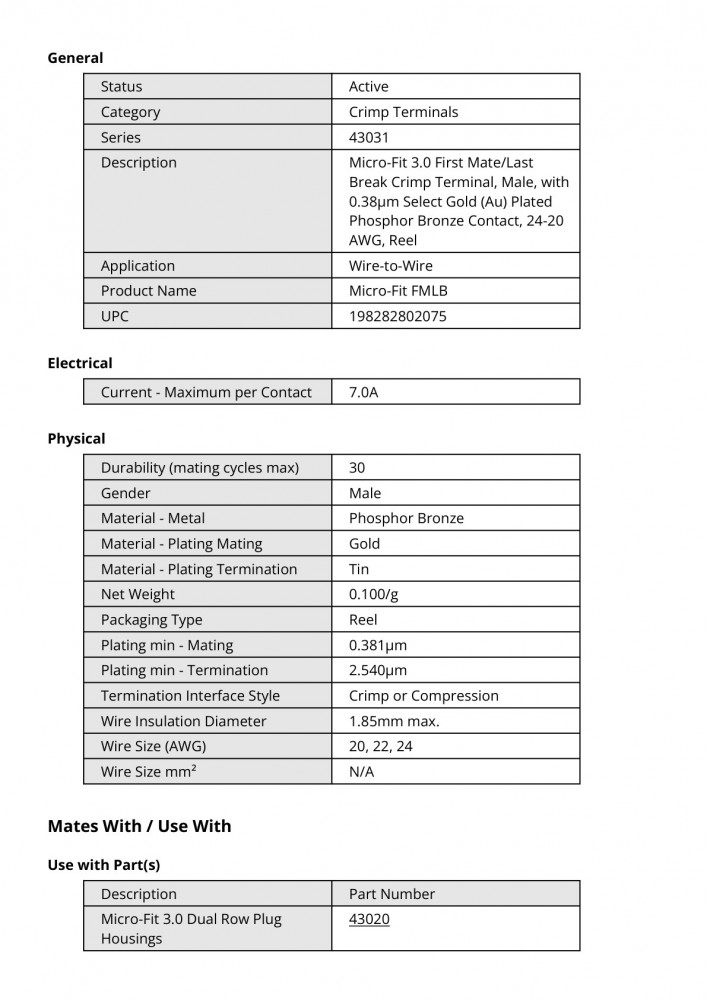 430311002 product document page 2