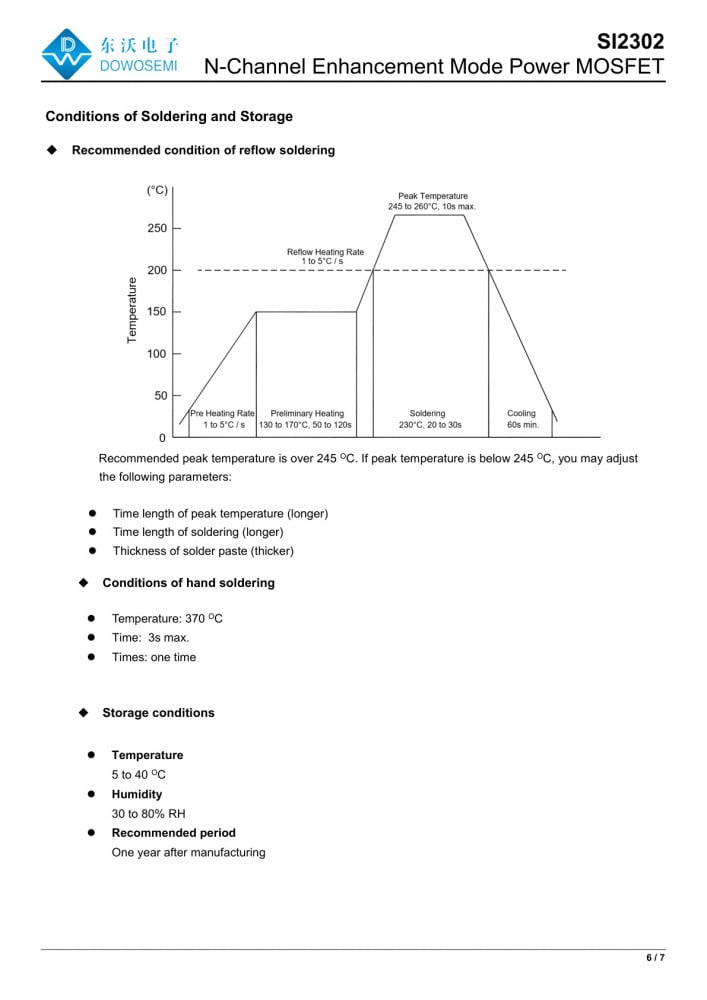 SI2302 datasheet page 6