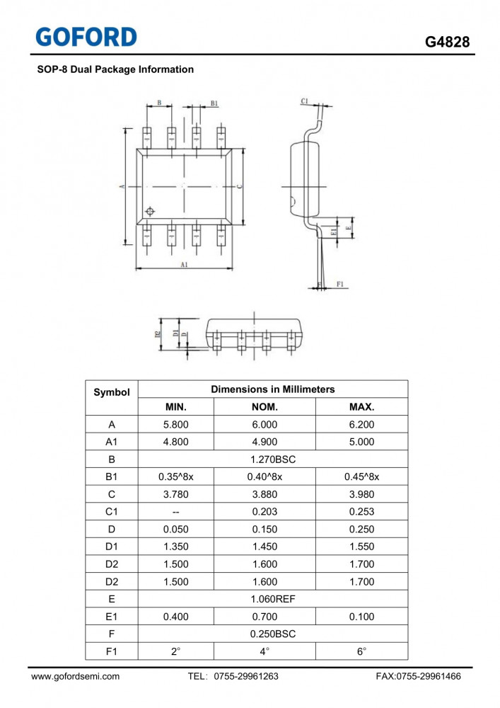 GOFORD G4828 datasheet page 6