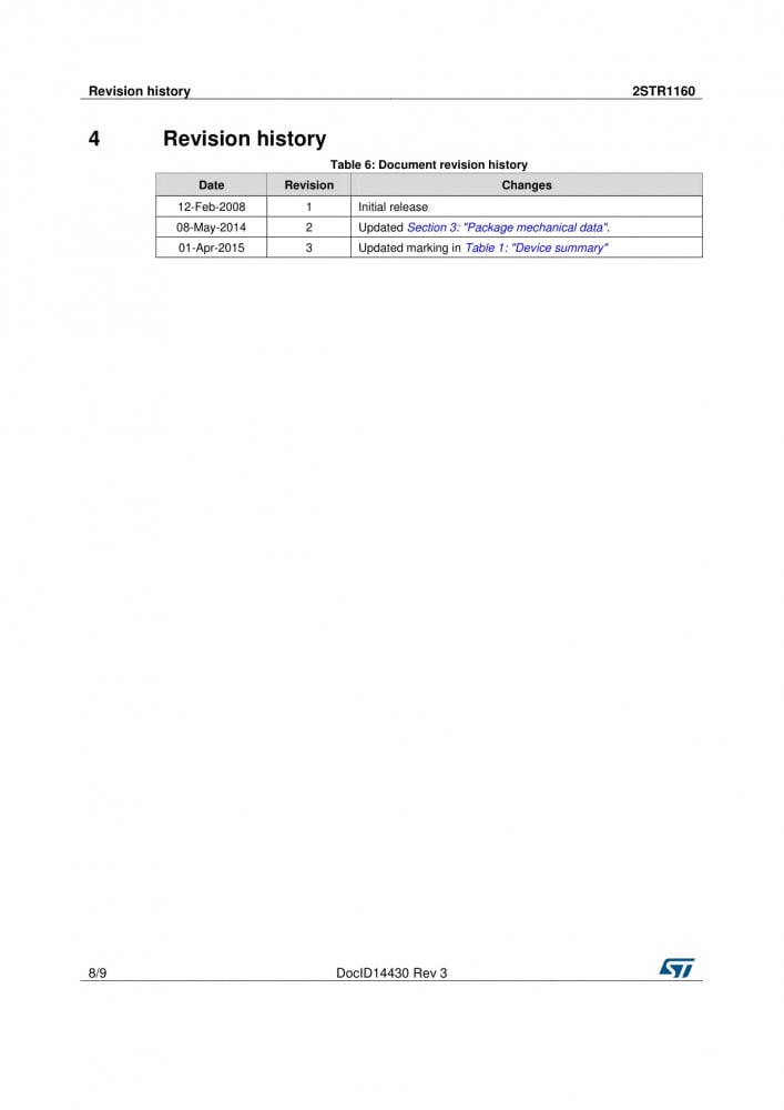 2STR1160 datasheet page 8