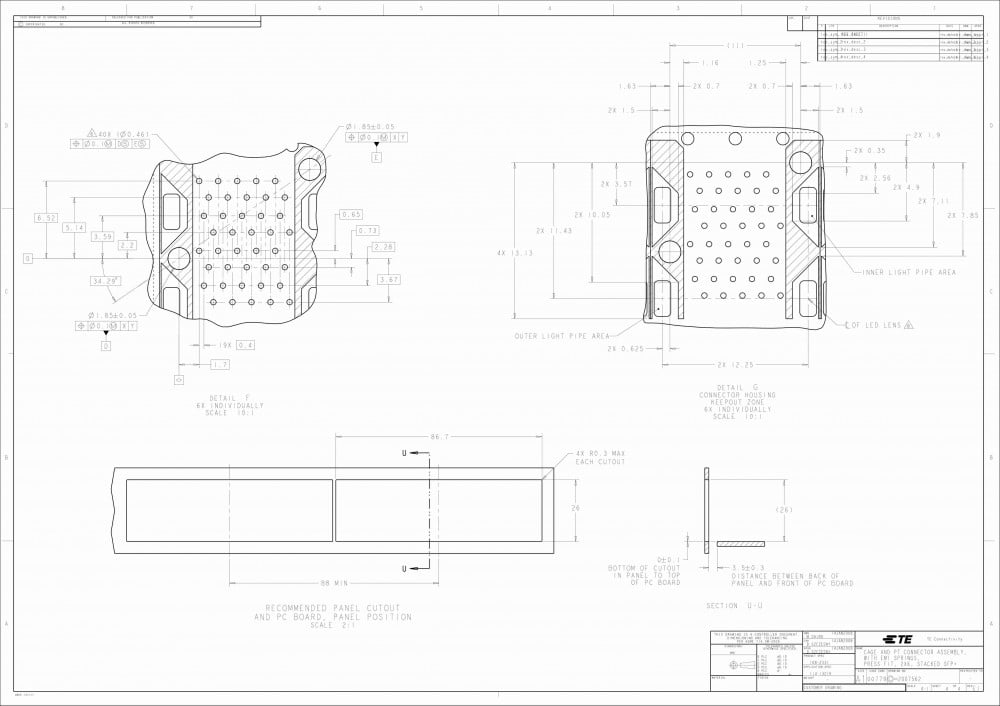 TE Connectivity 1-2007562-8 drawing page 4