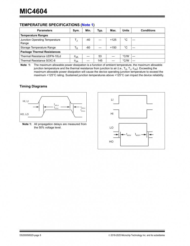 MIC4604 datasheet page 6