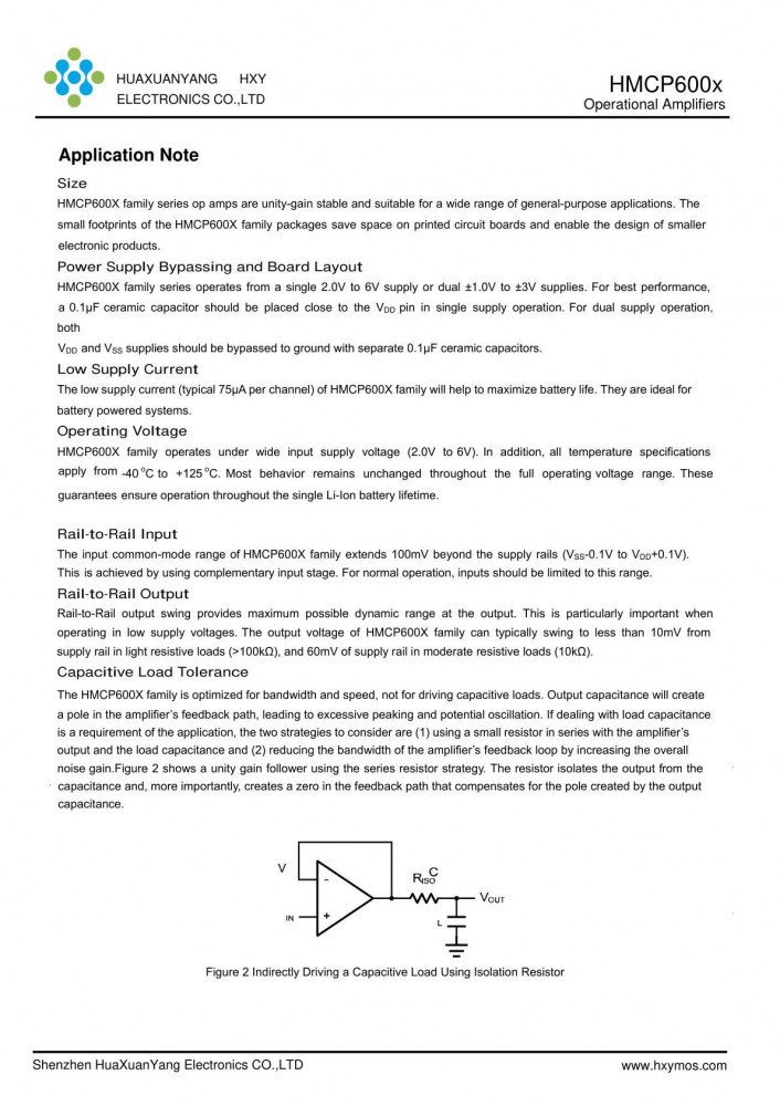 HMCP6002T-I/MS datasheet page 7