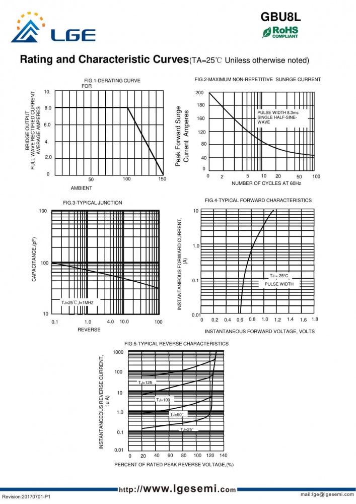 LGE GBU8L datasheet page 2