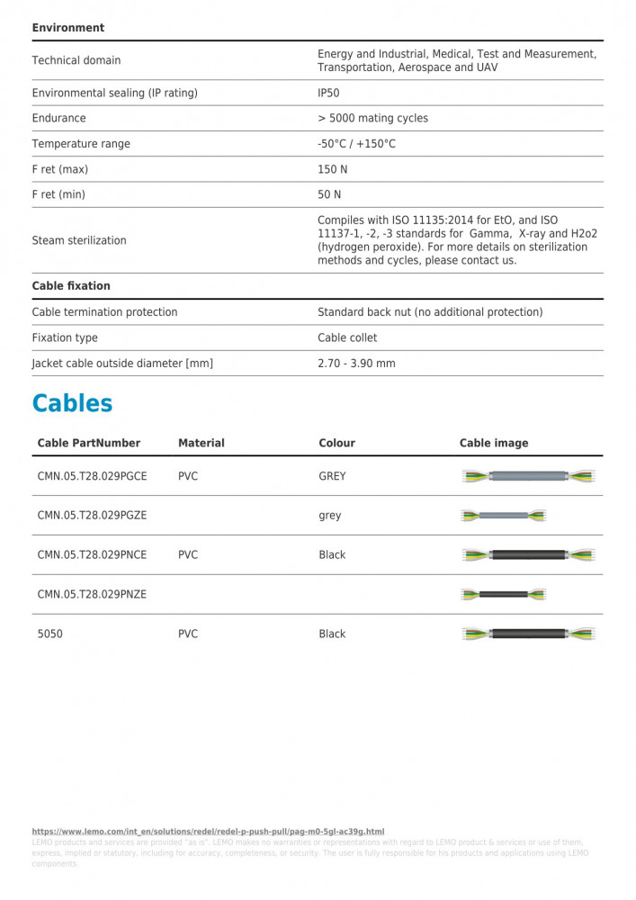 PAG.M0.5GL.AC39G technical document page 3