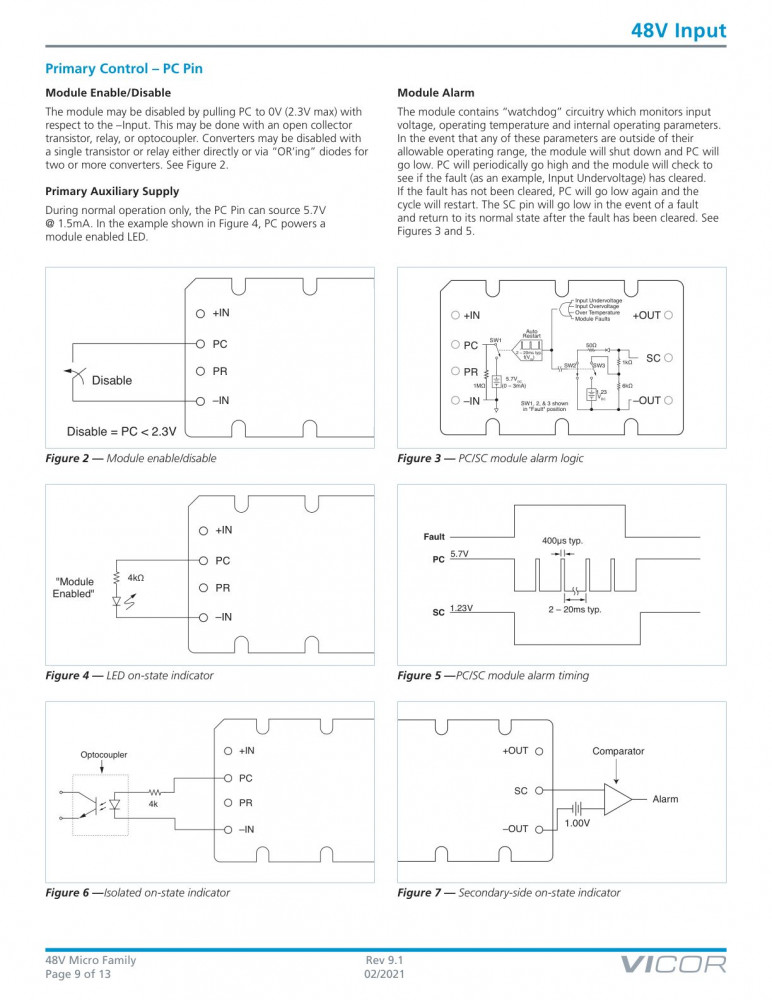 VICOR datasheet page 9