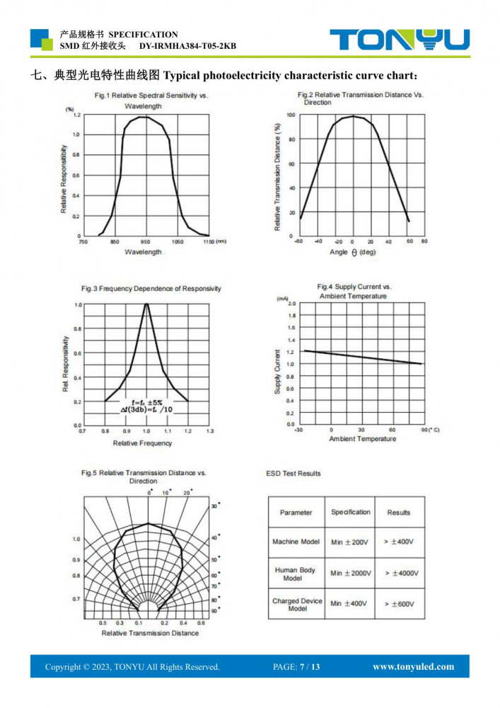DY-IRMHA384-T05-2KB datasheet page 7