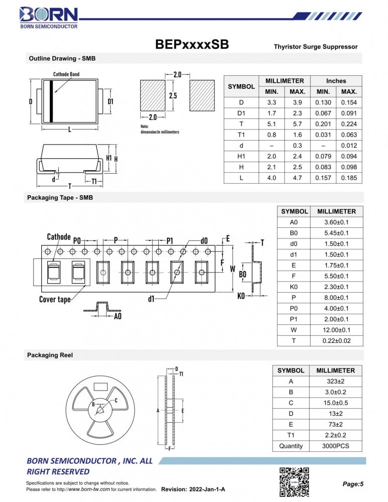 BEP3500SB datasheet page 5