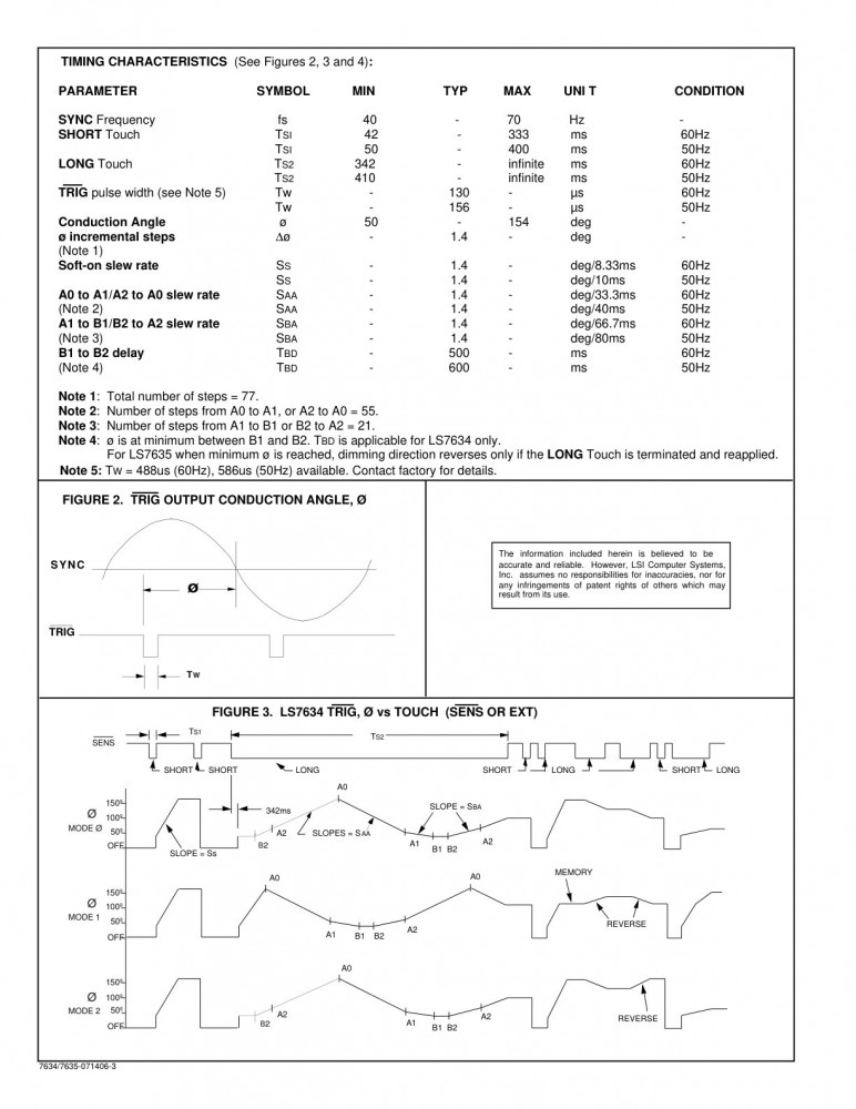 LS7634FO-S datasheet page 3