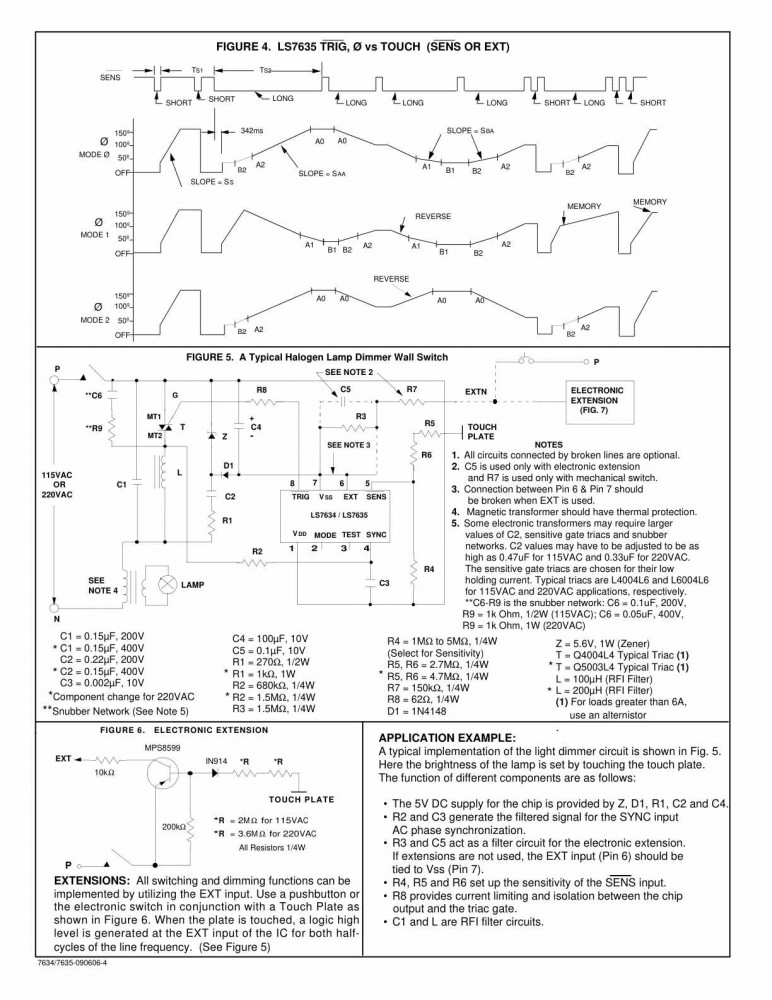 LS7634FO-S datasheet page 4