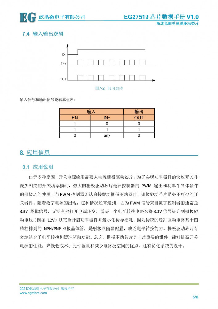 EG27519 datasheet page 8