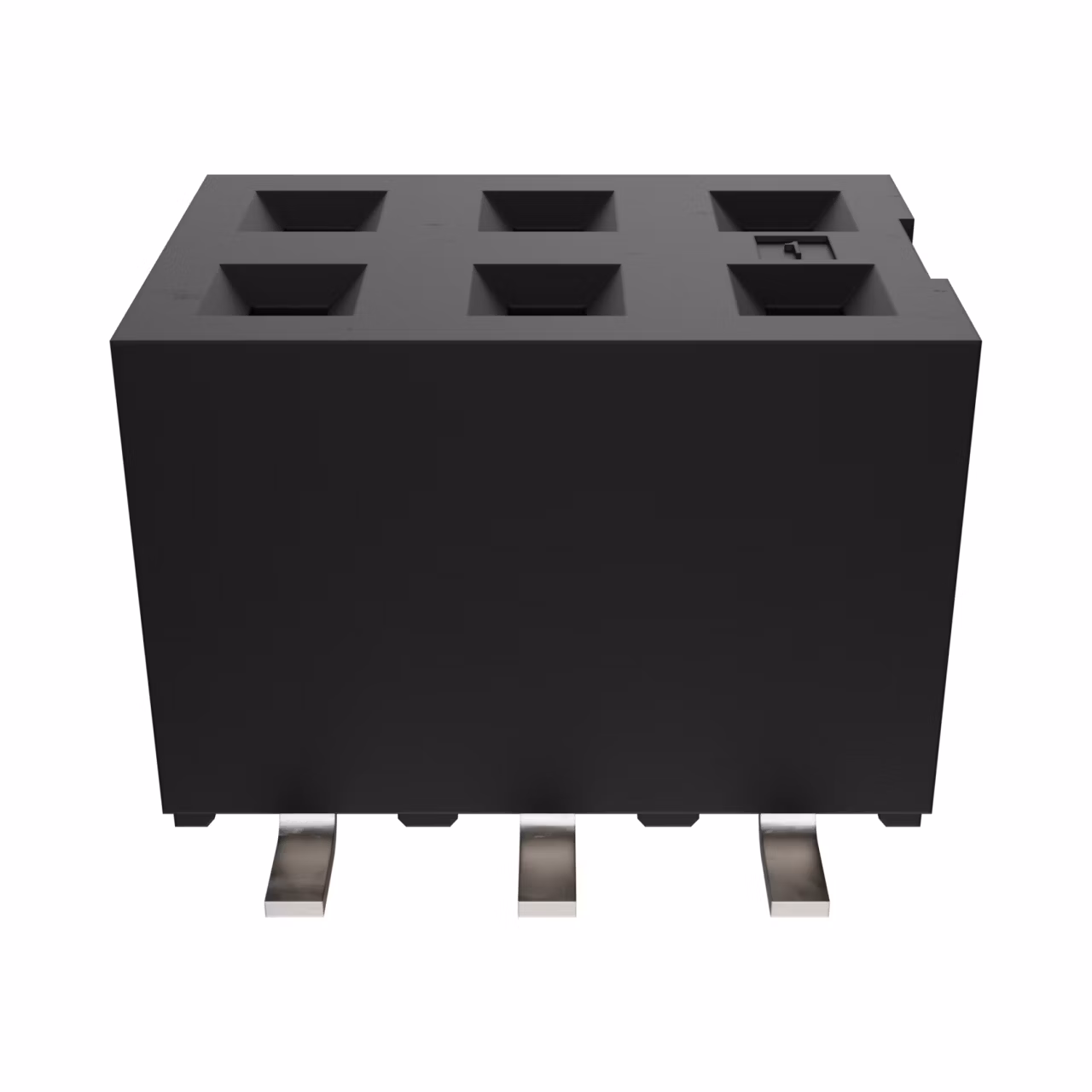 Milli-Grid Receptacle, Surface Mount, Vertical, Top Entry, without Plastic Pegs, without Cap, Tape and Reel, 2.50µm Tin (Sn) Plating, 6 Circuits, Lead-Free for sale