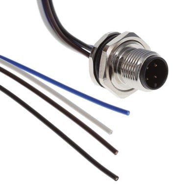 Assmann WSW Components A-M12A12MOE30002BK00 Circular Cable Assembly
