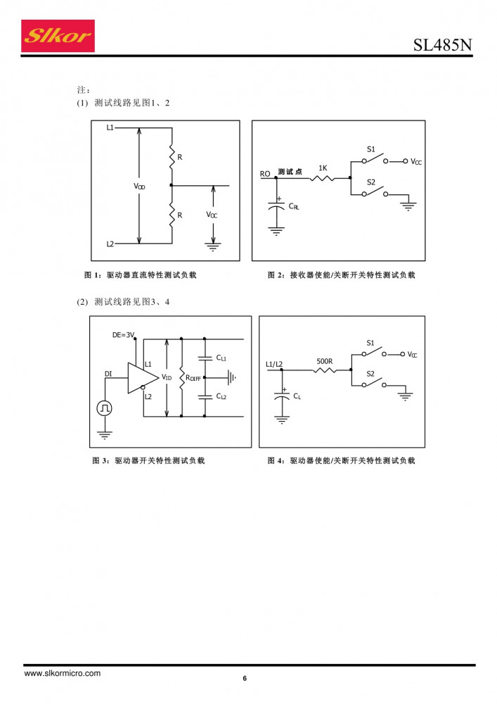 SL485N datasheet page 6