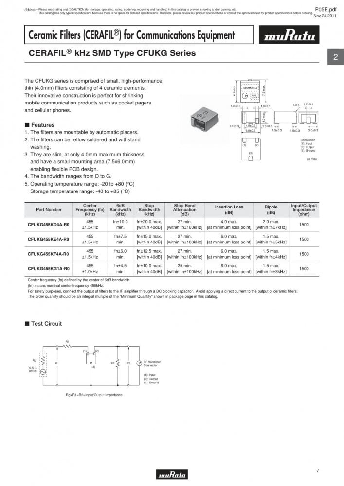 CERAFIL catalog page 9