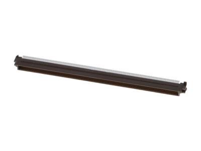 SlimStack Board-to-Board Connector, 0.635mm Pitch, 0.635 Series, Plug, 10.00 or 16.00mm Mated Height, 6.40mm Mated Width, 160 Circuits