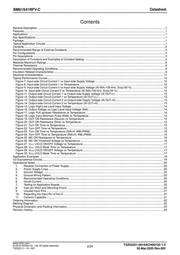 BM61S41RFV-CE2 datasheet page 2