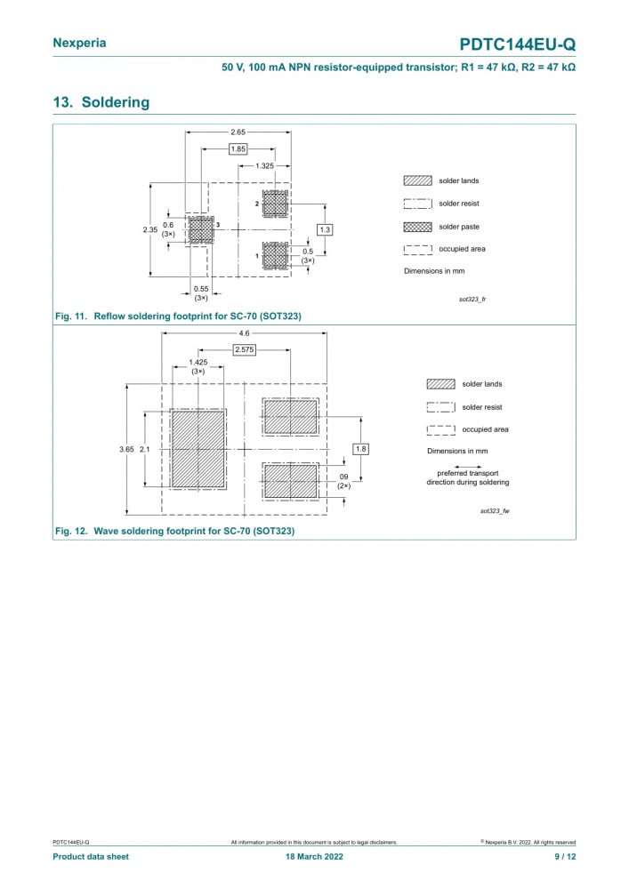 PDTC144EU-QX datasheet page 9