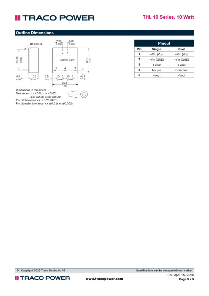 Technical document page 5