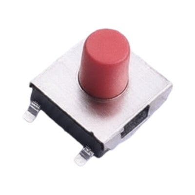 CAX TS1088RS-6.2x6.2x3.4-4PR Tactile Switch