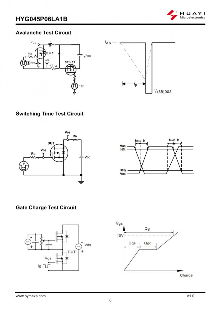 HYG045P06LA1B datasheet page 6