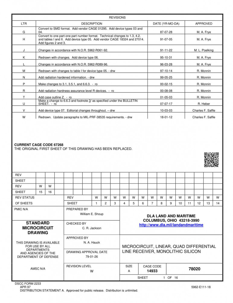 26LS33/BEA technical document page 2