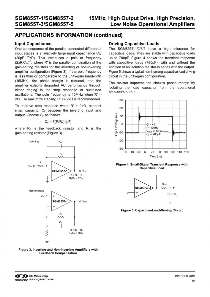 SGM8557 datasheet page 10
