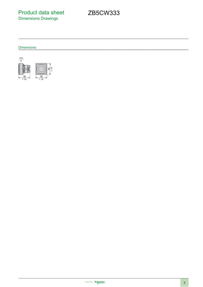 ZB5CW333 technical document page 3