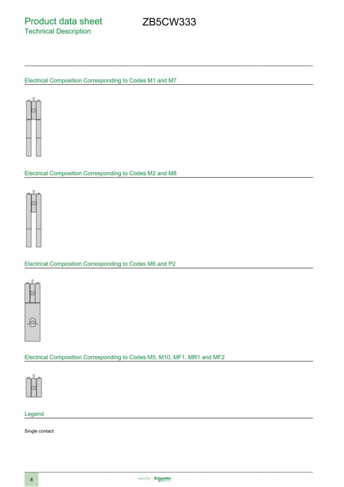 ZB5CW333 technical document page 8