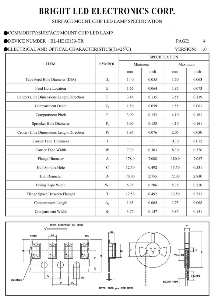 BL-HE1E133 series specification page 3