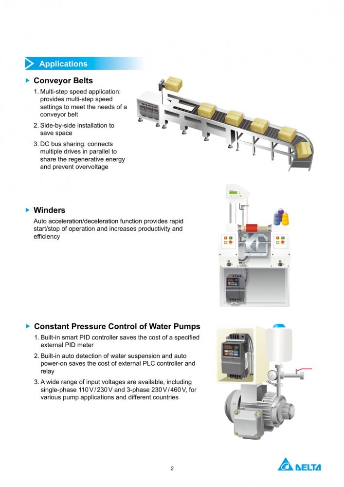 DELTA VFD-EL documentation page 3