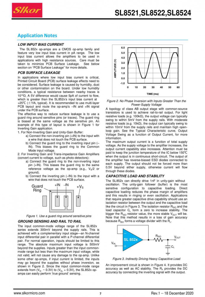 SL8521XT5 datasheet page 7